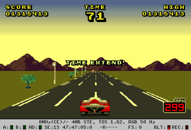 FASTER for Atari STE by Jonathan Thomas