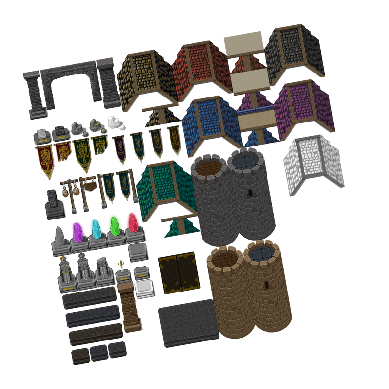 Medieval Outside 48x48 Tileset (RPGMaker MV / MZ) by Booom