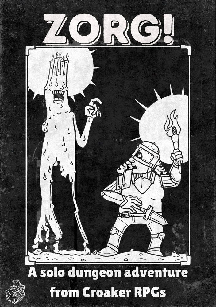 Zorg! - A cozy solo dungeon by Croaker RPGs