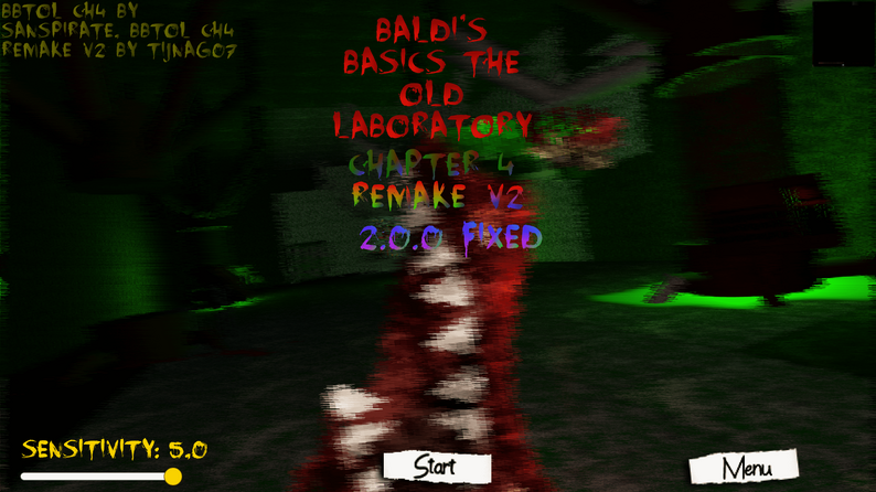 Baldi's Basics The Old Laboratory Chapter 4 Remake V2 by Tijn Dissevelt