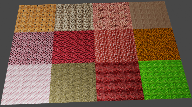 32x32, 12 Creepy Skins Texture pack (with normals) by varmbaby