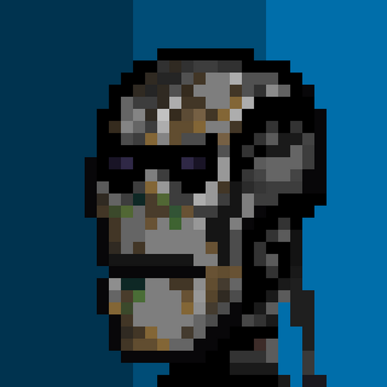 35 Animated Robot Heads Bundle (32x32) by Opkowe