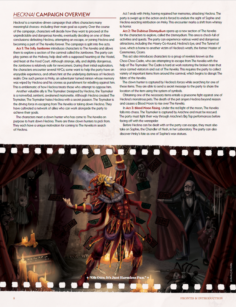 Heckna! Campaign Setting (PDF) by Hit Point Press