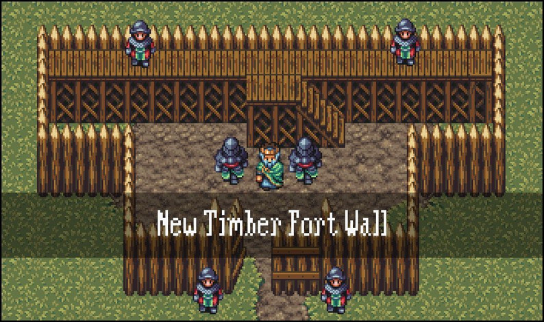 Pixel Art Object Set - Fences & Walls by Seliel the Shaper