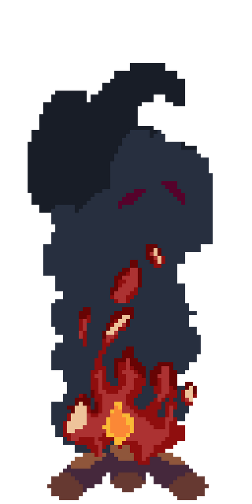 Fire(64x128) - 2D Animation Pack by Haydar Aliyev