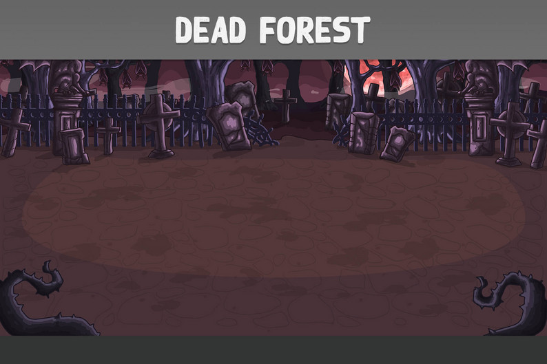 Vampire Vector Battle Backgrounds by Free Game Assets (GUI, Sprite ...