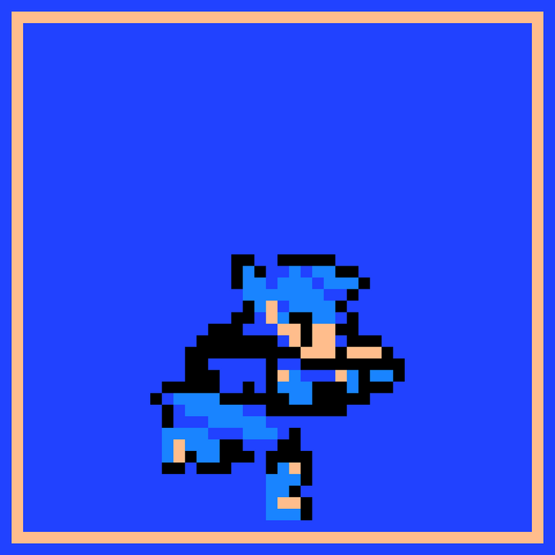 2D plataform character GBC by CJ sorrindo