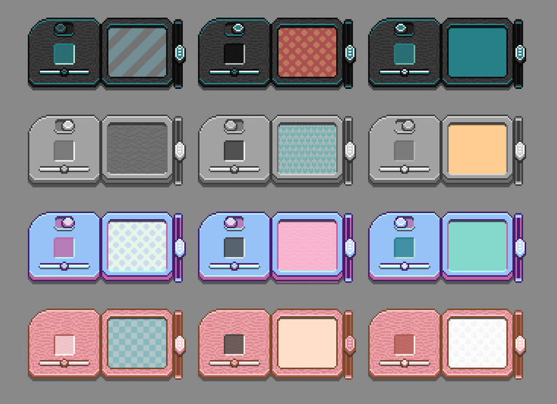 Pixel Shift UI Pack — 16×16 SNES-Style GUI by LunarBlank