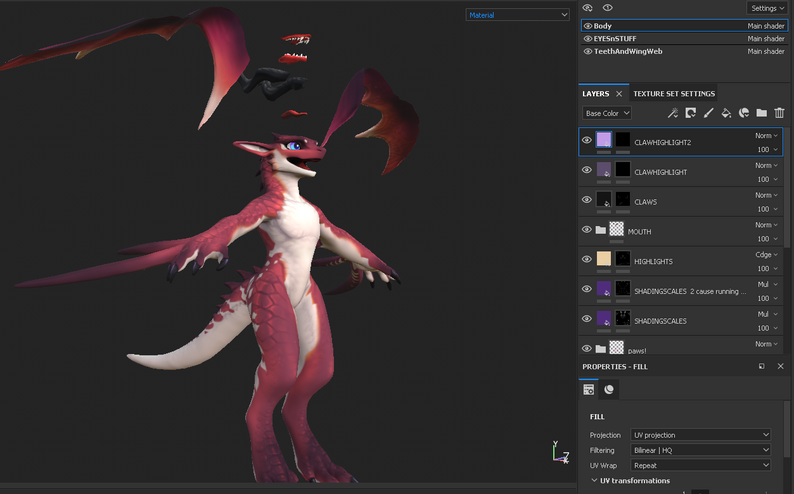 Neo's Welpling [VRCHAT AVATAR - PC ONLY] by Tokyozilla