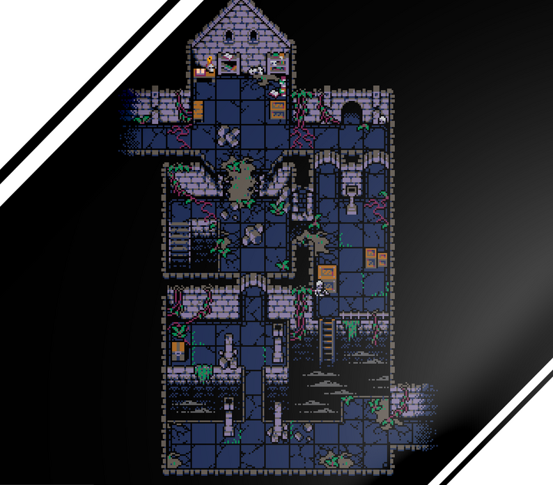 Fantasy RPG Tileset: Dungeons by Electric Lemon
