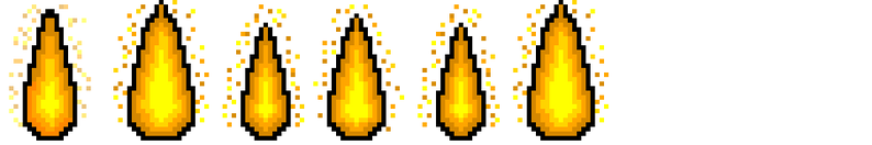 Fireball Sprite by HandsomeUnicorn