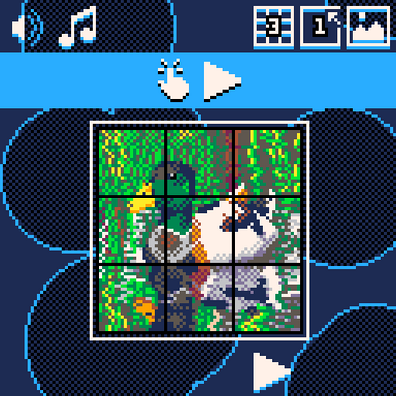 Sliding Puzzle by Kieron Scott