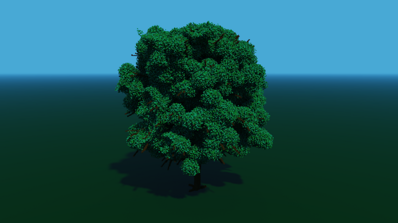 Voxel Tree Pack by MountainLabs