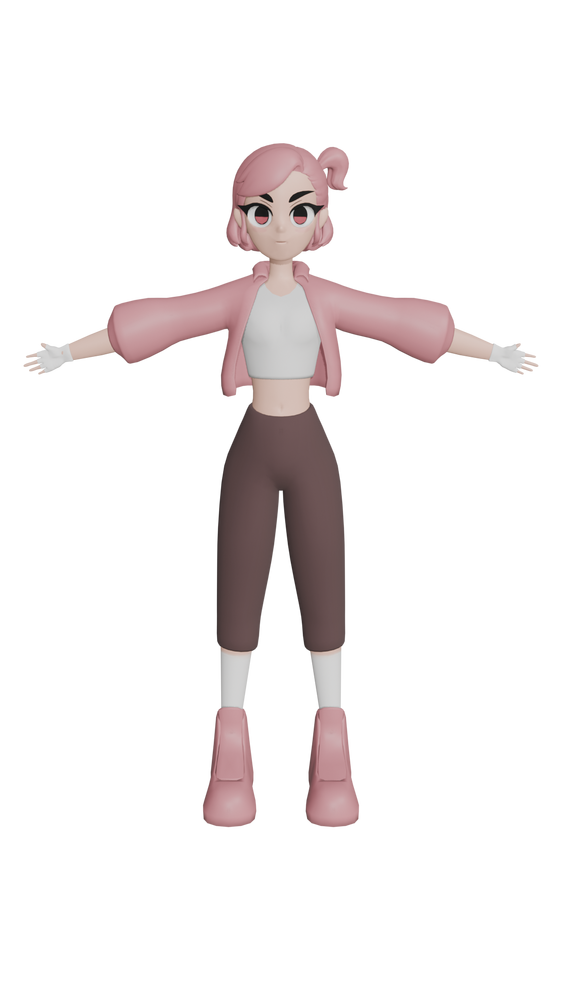 Lana Cartoon Character by Marincess Studio