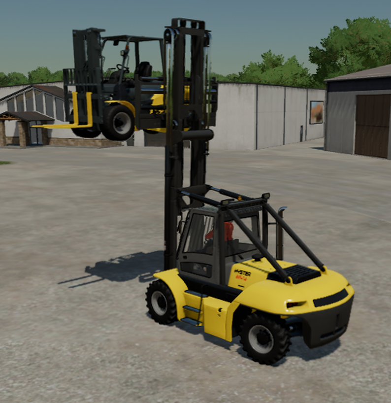 Hyster H450-XD High Capacity Forklift by Steiger 715 Modding