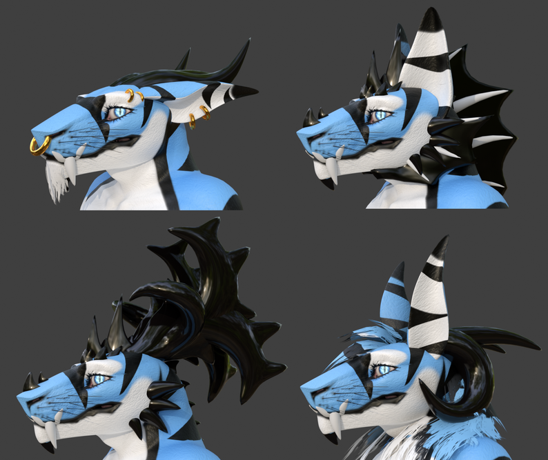 ZealotDKD Felkin anthro vrchat blender (storepage) by ZealotDKD