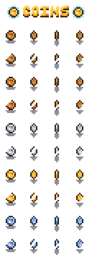 100+ 16x16 pixel art item/weapon pack by be a fish studios