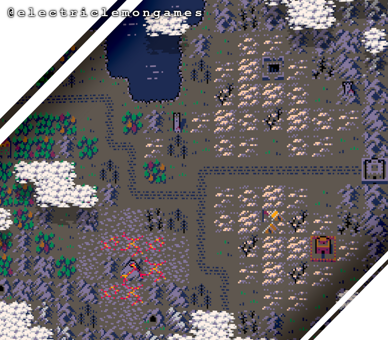 Fantasy RPG Tileset: World Map by Electric Lemon