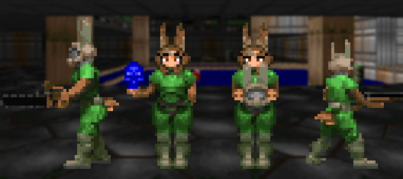 Kemonomimi Daisy Companion (DOOM MOD) by luvquita