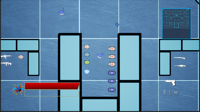 [Epic Engine] 2D Top Down Shooter Template by Néotl Empire