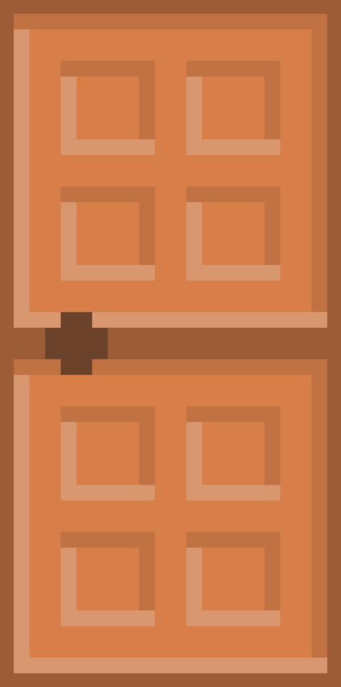 Simple 2D Pixel Doors by Bazelico