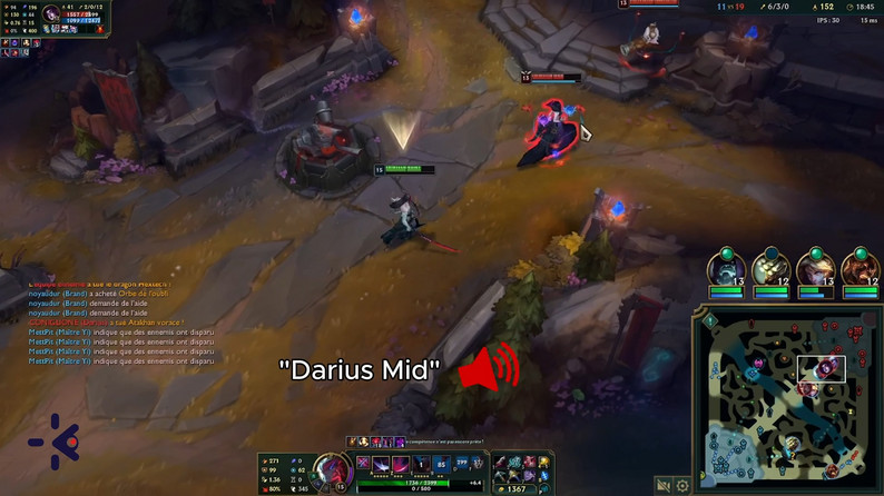 LolMapTracker: Real-time mini-map champion tracker by Kuru1099