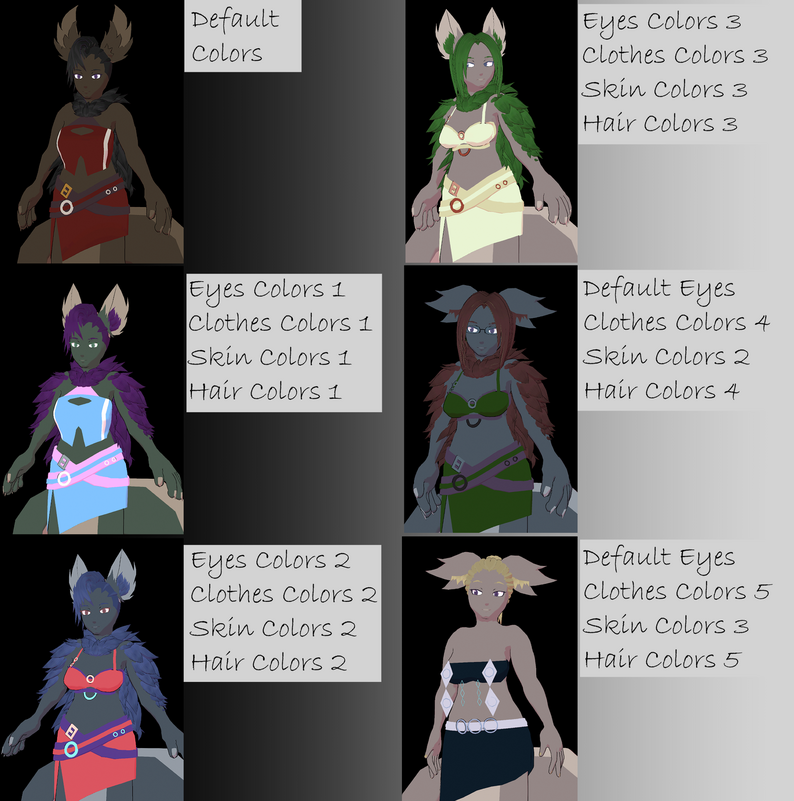 Free to use Lamia VTuber Model by FluffyPhocks