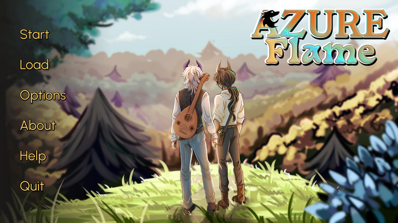 Azure Flame by prikarin