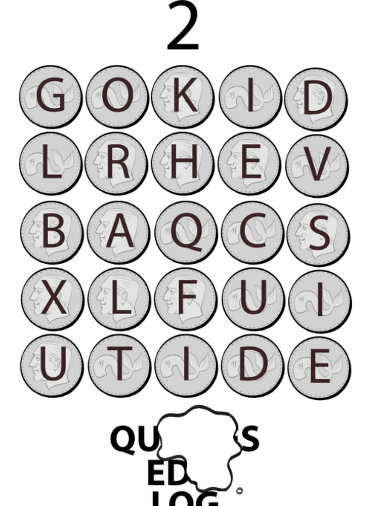 Letter Coins by noblesteedgames