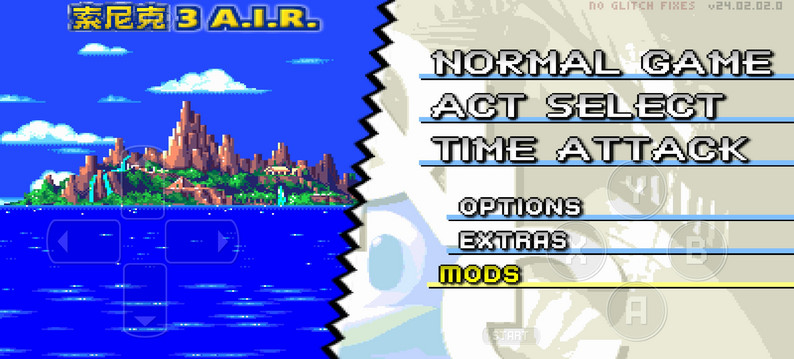 Sonic3 Angel Island Revisited Simplified Chinese Translation MOD索尼克3A.I ...