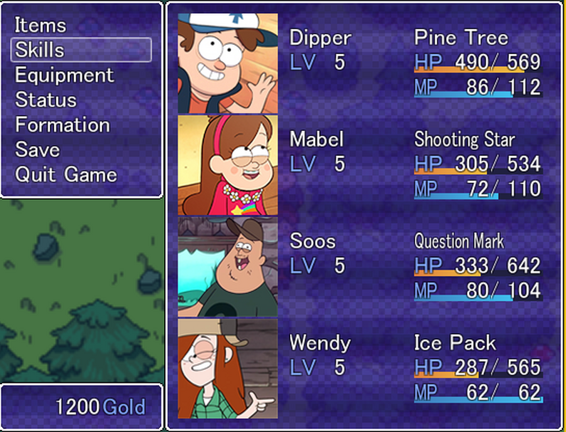 Gravity Falls - PinesQuest: (A Romance Of) 2Dimensions by T.N. Newton