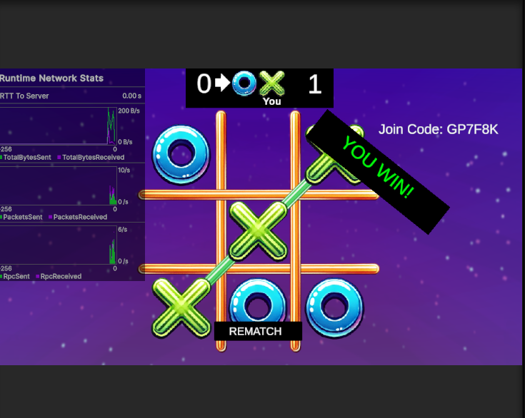 TicTacToe-Multiplayer by Nishanth Kulal TicTacToe-Multiplayer by Nishanth Kulal