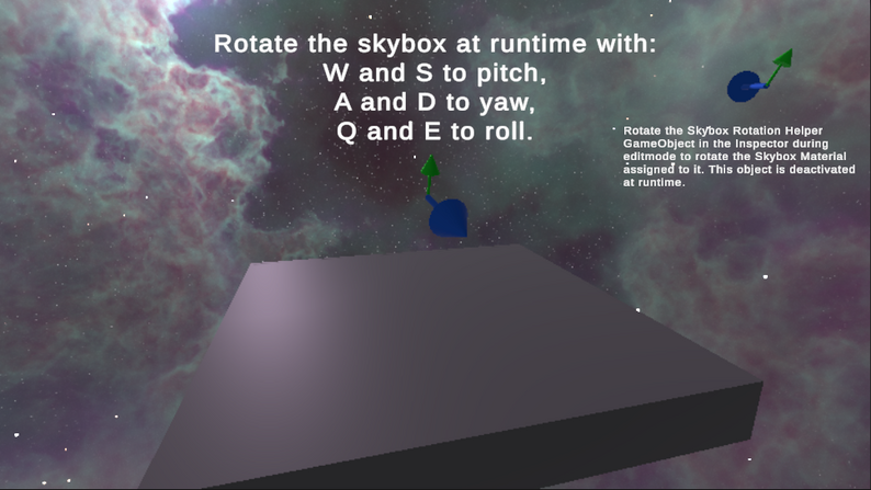 Unity 3D Rotatable Cubemap Skybox Shader by Old Man DB Games