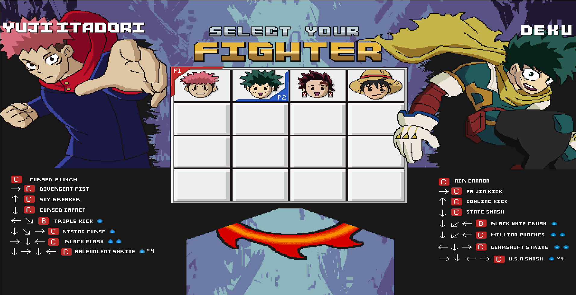 Shonen Fighters! beta released! - Shonen Fighters! v1.3 by Spiderbomb6570