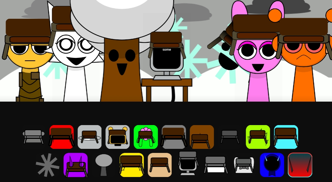 sprunki snowy day by Sprunki snow day maker