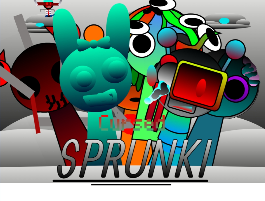 cursed sprunki phase 1 and 2 by Sprunki snow day maker