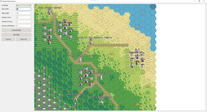 Fantasy Map Generator DND by DmitriiKsenofontov