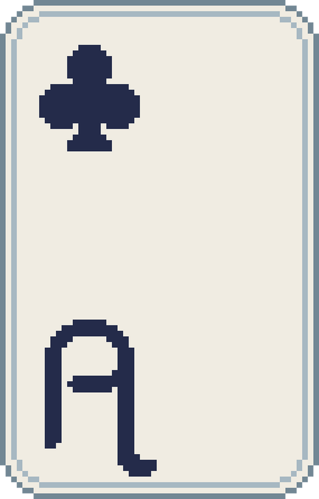 Minimal Pixel Playing Cards by sudo whoami