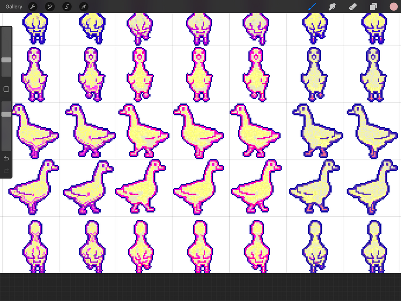 Duck Character Sprites – 48x48 for RPG Maker by choosin boba