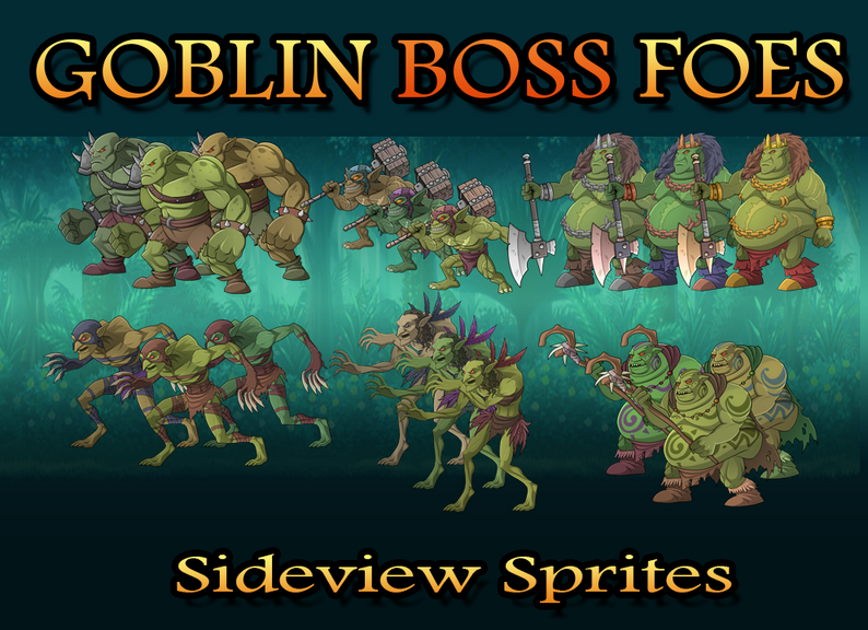 Goblin Boss Foes by Low
