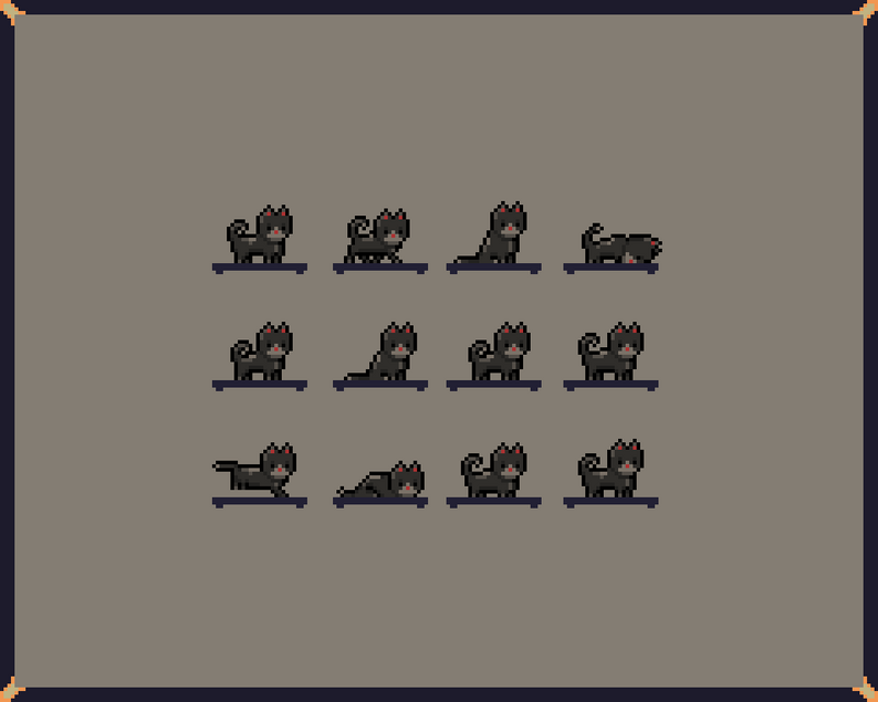 Cat 85+ Animations 2025 by Bow.Pixel