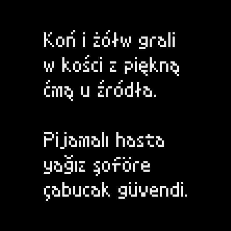 Pixel Font - DUST by somepx