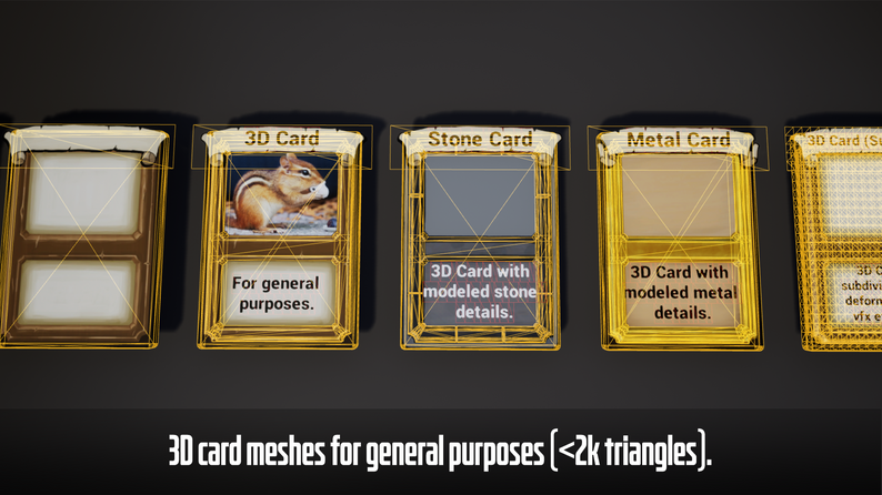 Stylized Card Game Assets by Typhen