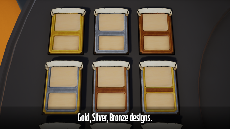 Stylized Card Game Assets by Typhen