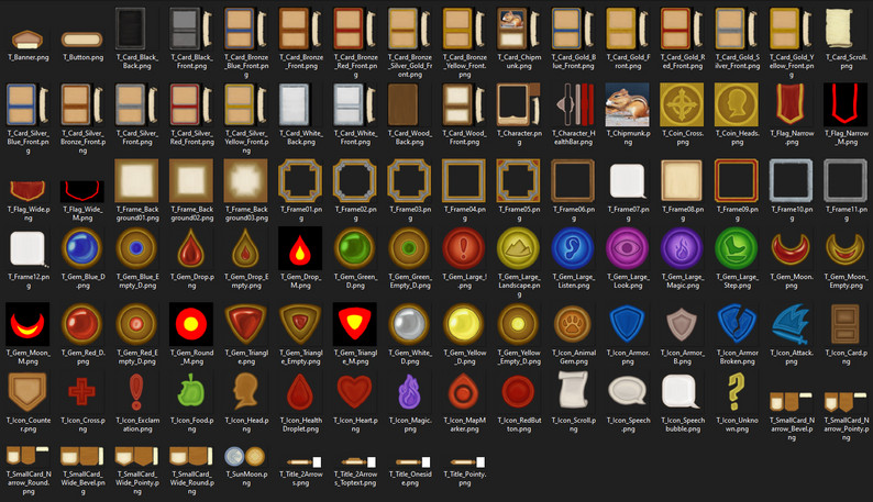 Stylized Card Game Assets by Typhen