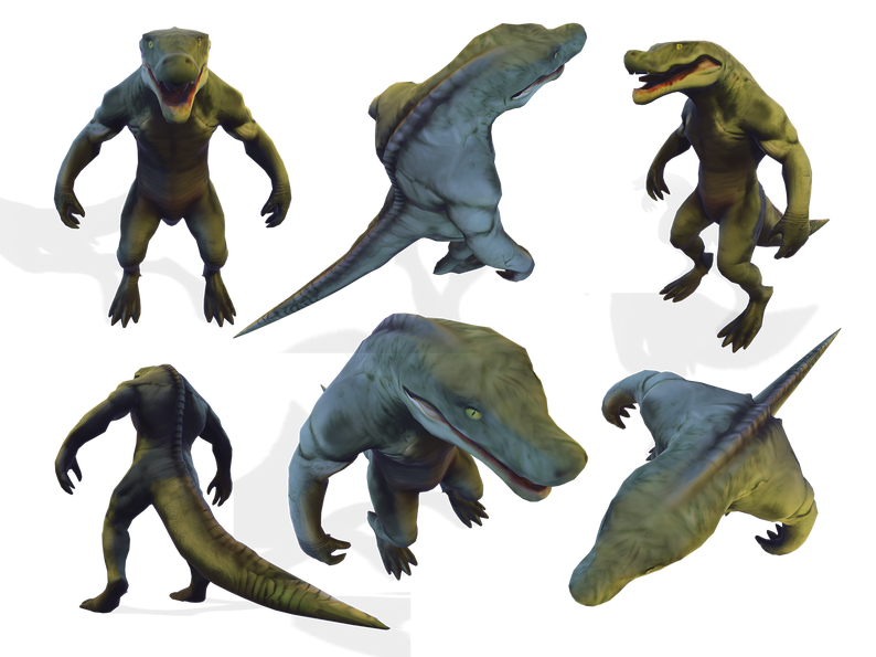 Mutants Character Pack by NO SKILL MODELLING