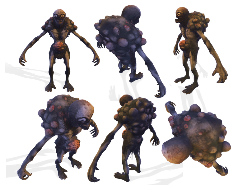 Mutants Character Pack by NO SKILL MODELLING