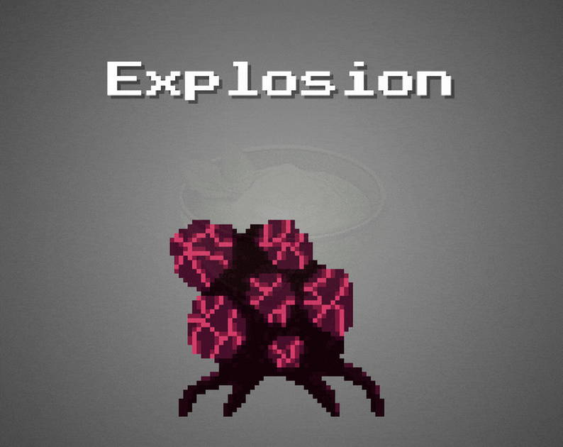 Exploding Crab | Enemy Pixelart by Wasaby Games