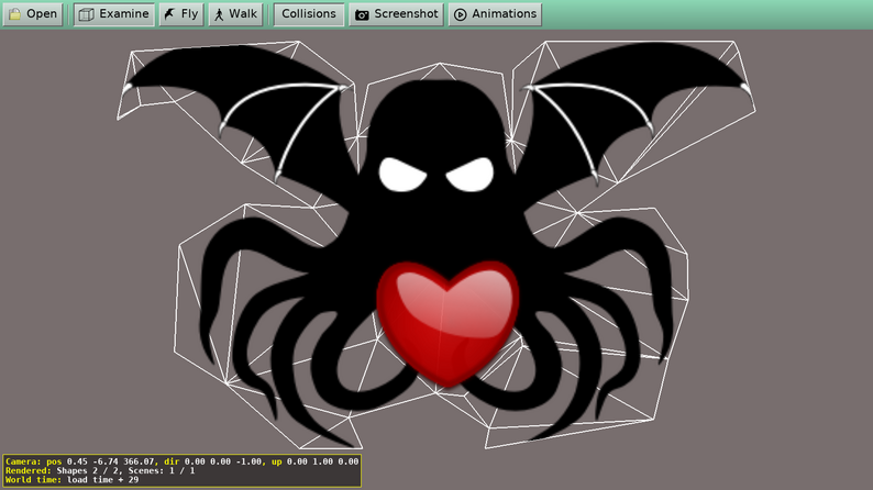 Castle Model Viewer (formerly view3dscene) by Castle Game Engine