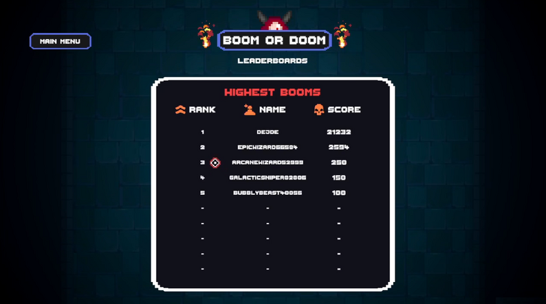 Boom or Doom by Indie Roll